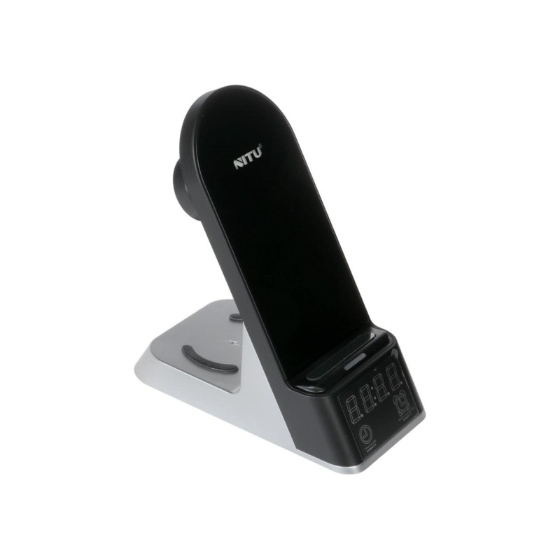 پایه نگهدارنده و شارژر وایرلس 3IN1 نیتو NITU NT201