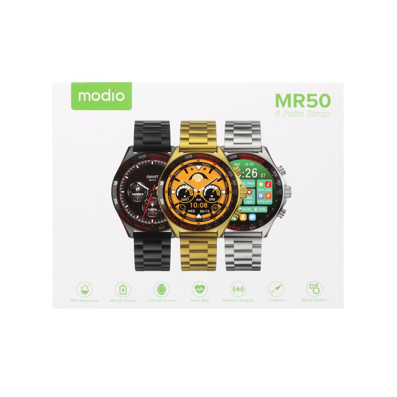 ساعت هوشمند modio مدل MR50