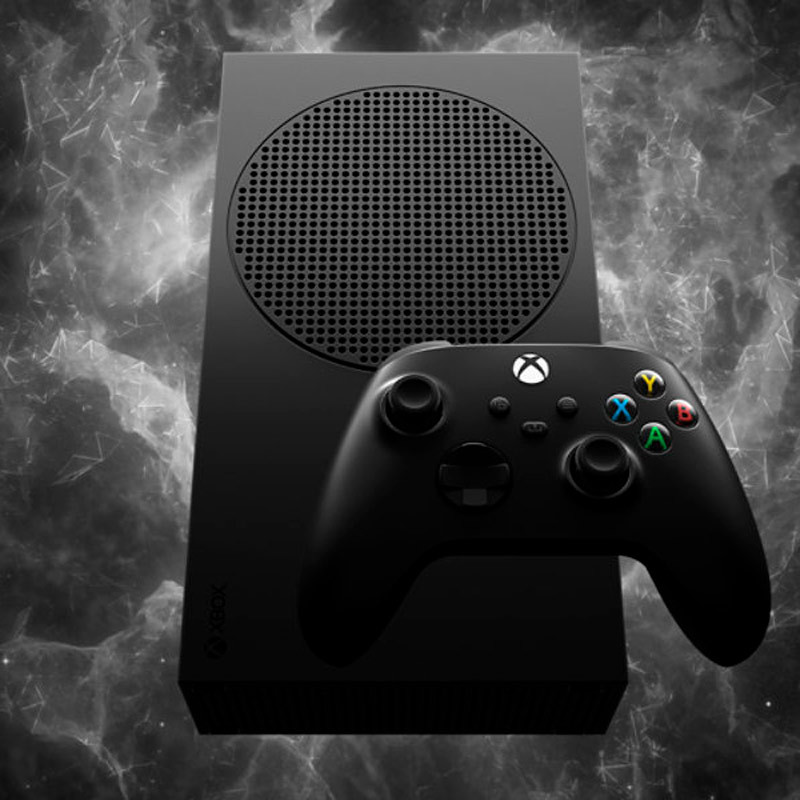 کنسول بازی مایکروسافت مدل Xbox Series S Carbon Black 1TB SSD All Digital