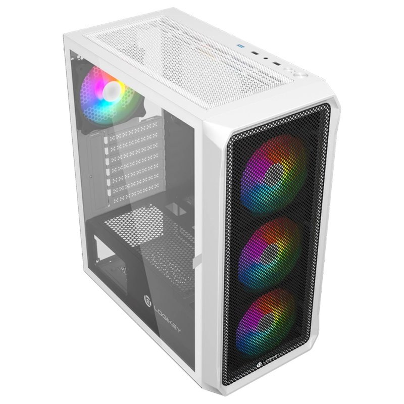 کیس کامپیوتر گیمینگ لاجی کی مدل C434BW