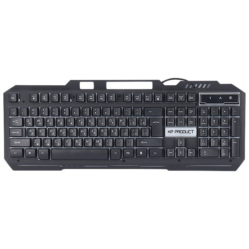 کیبورد و ماوس گیمینگ با سیم ایکس پی پروداکت مدل XP-10400K