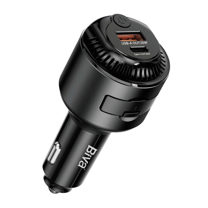 شارژر فندکی و خوشبو کننده خودرو بیوا مدل CC-013 با توان خروجی 30 وات