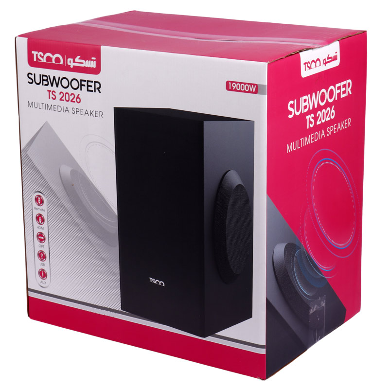 اسپیکر دو تکه بی سیم تسکو مدل TS 2026