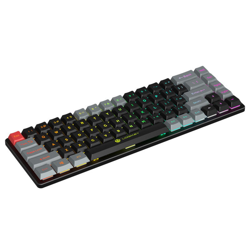 کیبورد بی سیم گیمینگ مکانیکال لاجی کی مدل K320M