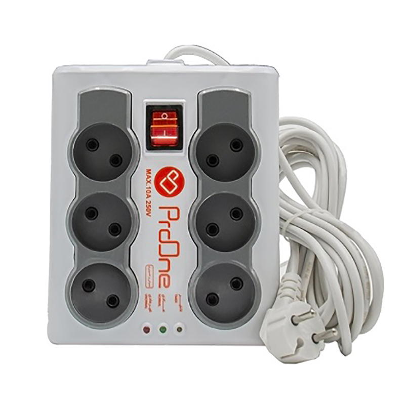 محافظ برق ۶ خانه پرووان مدل PPS610 با کابل 5 متری